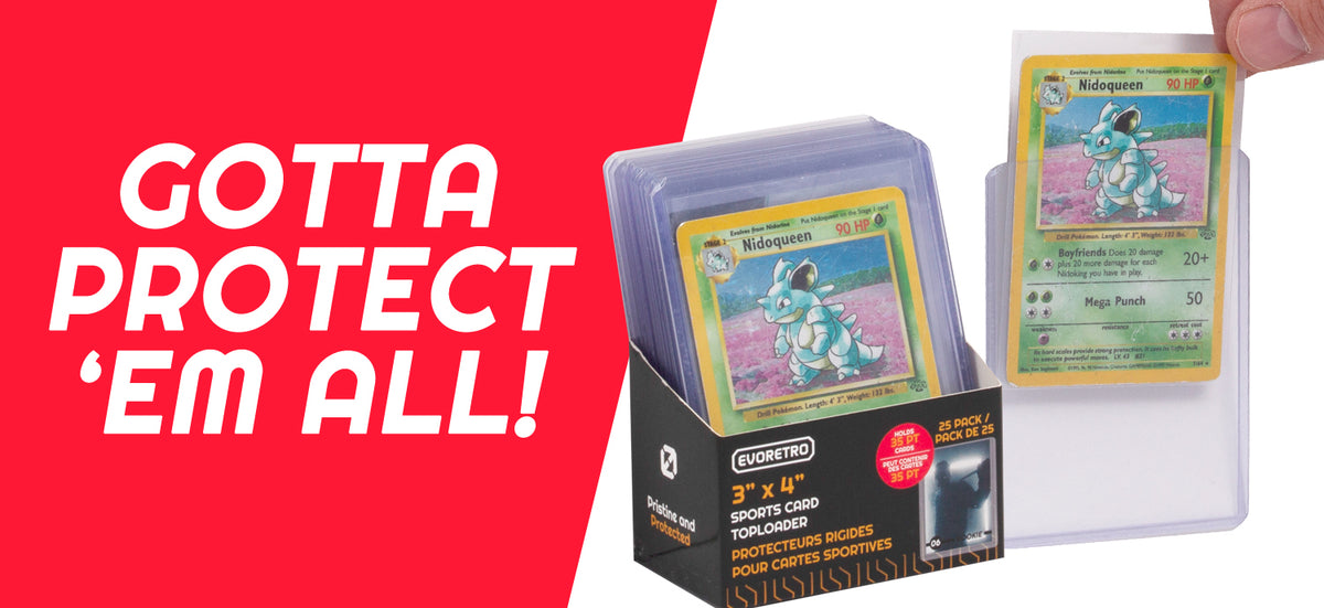 Pokémon Card Protectors – EVORETRO Canada