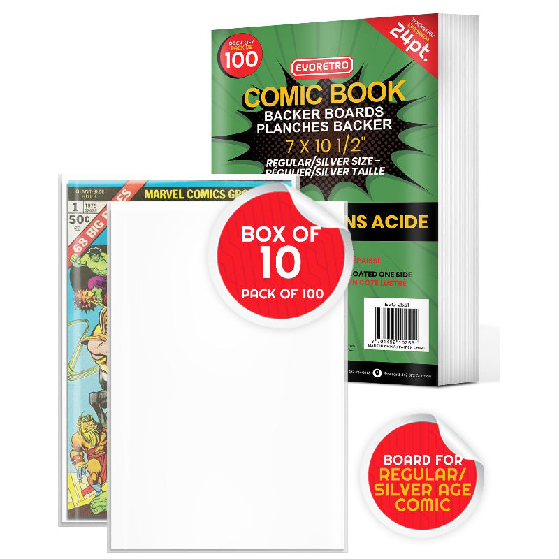 Comic Supplies – EVORETRO Canada