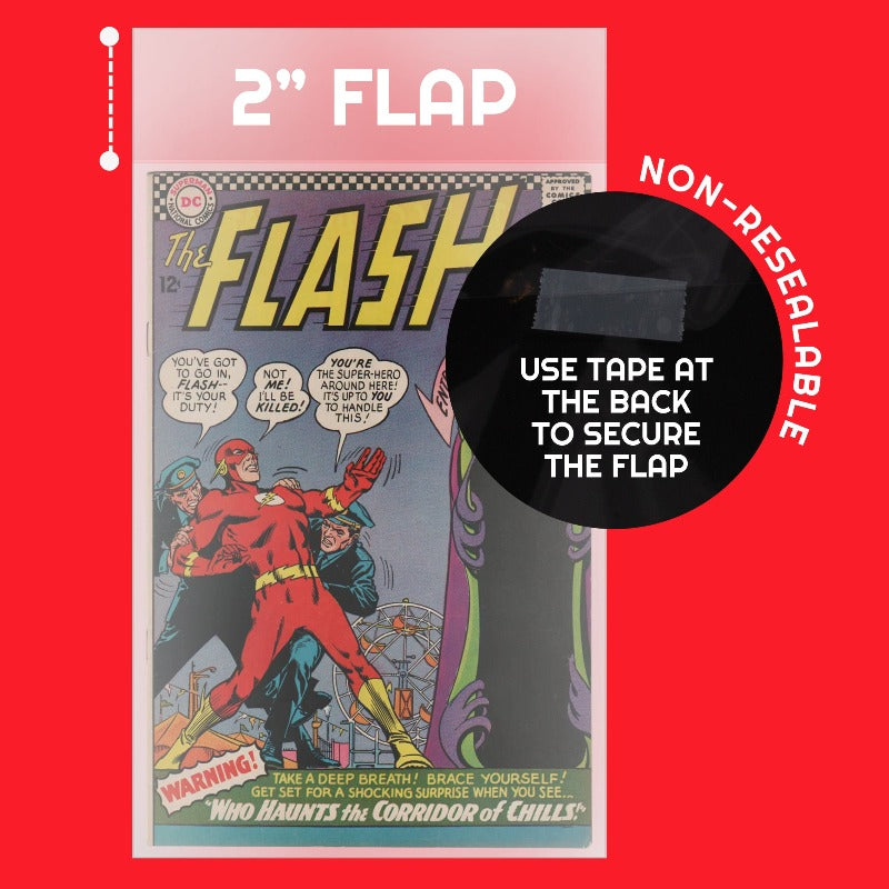 Comic Bags for Comics Regular and Silver Comic Bags - 2MIL – EVORETRO ...