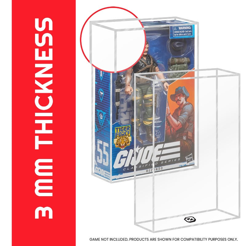 Clear Acrylic Case for GI Joe 6-Inch Classified Series - 2 Pack ...